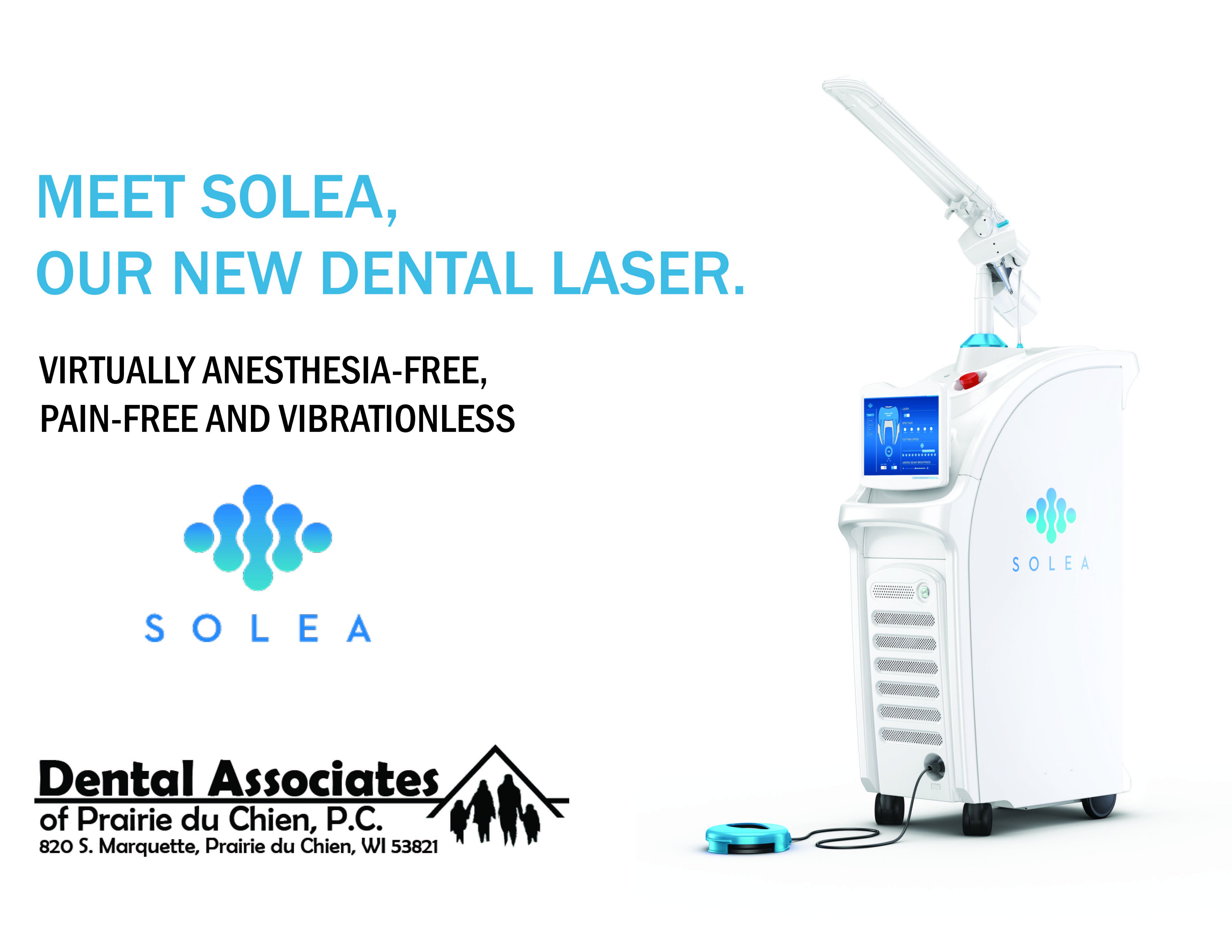 Solea Laser Dentistry - Dental Associates of Prairie du Chien